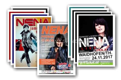 NENA - 10 promotional posters - collectable postcard set # 2 | eBay