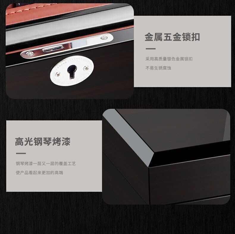 Piano Lacquer Watch Box Luxury Watch Gift Packaging Box Wood Watch ...