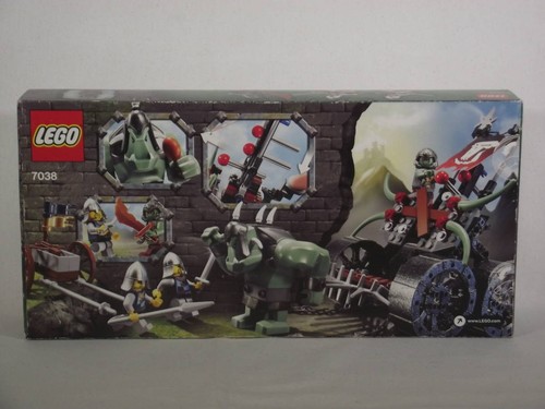 LEGO Castle Troll Assault Wagon 7038 Rare Unopened Minifigure Included ...