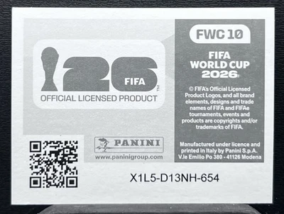 2026 Panini FIFA World Cup FWC10 Uruguay 1950 FIFA Museum