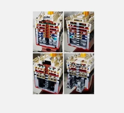 Titanic Large Cruise Ship Building Blocks 9090 PCS Assembly Set High ...