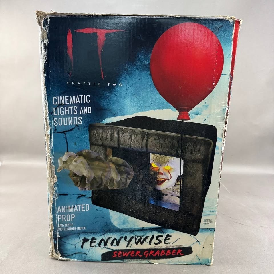 IT Pennywise Clown Sewer Grabber Animatronic Halloween | eBay