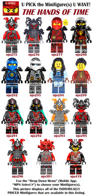 Genuine LEGO U PICK Ninjago THE HANDS OF TIME Minifigures **NEW** | eBay
