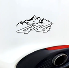 4X4 Mountain Off-Road Decal Stickers Car Trucks Windows Bumper JDM 22 ...