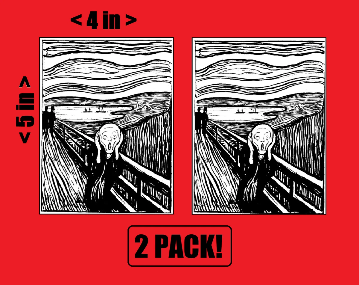 Edvard Munch The Scream Black And White
