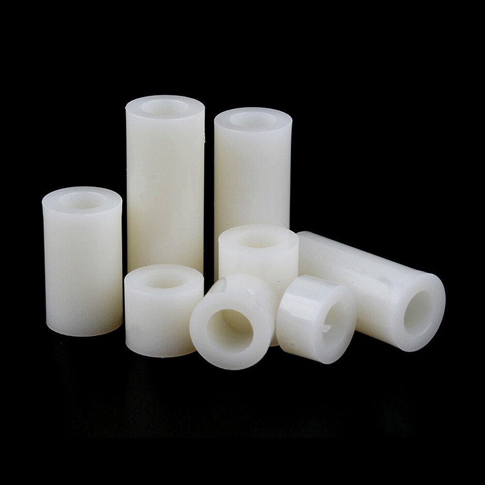 White Nylon Unthreaded Spacers Plastic Standoff Washer M5 M6 M7 M9 M14 ...