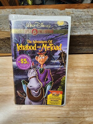 WALT DISNEY THE ADVENTURES OF ICHABOD AND MR. TOAD VHS GOLD COLLECTION ...