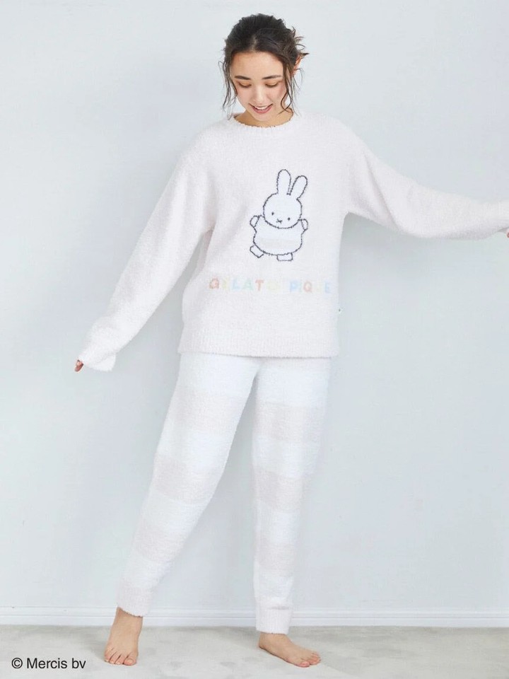 Gelato Pique Miffy Baby Moko Jacquard Pullover & Long Pants Set 4 types ...