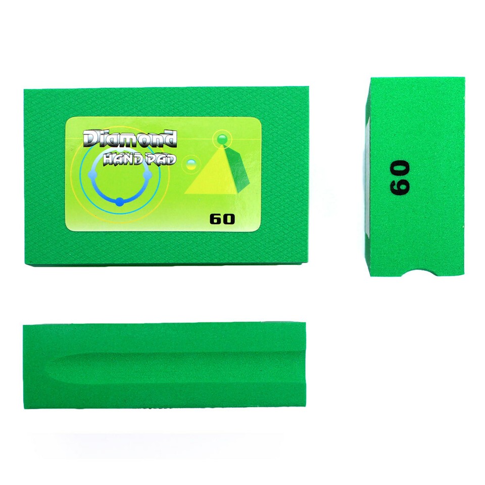 Stone Glass Concrete Sanding Block Grit Tool Diamond Hand Polishing Pad ...