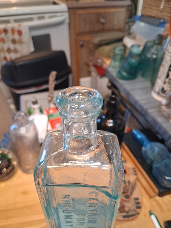 Charles Dennin Certain Cure For Rheumatism Brooklyn Patent Medicine ...