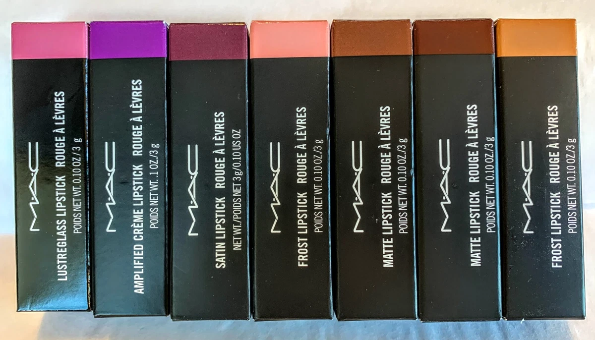 Mac Lipstick Colors Chart