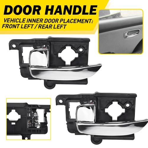 Inner Interior Handle Door Front Left Rear Driver Side For 07-10 ...