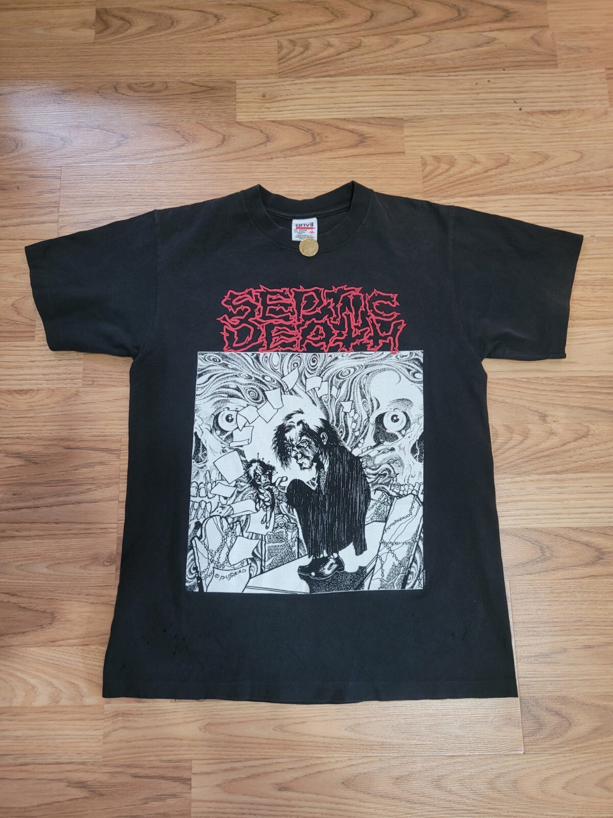 Vintage Septic Death T Shirt Pushead Burial So Mai Pu… - Gem
