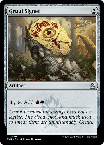 Gruul Signet [Ravnica Remastered] Lightly Played | eBay