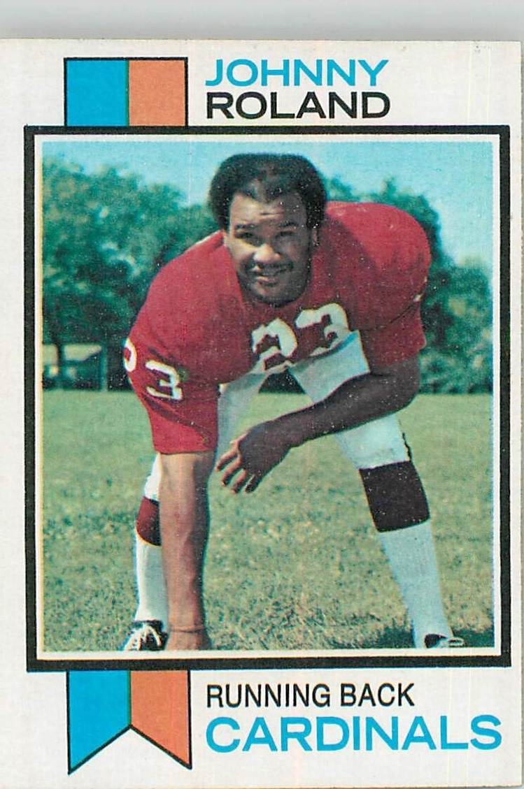 1973 Topps Football #123 Johnny Roland Cardinals | eBay