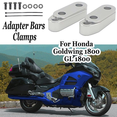 For Honda 2001-2017 Goldwing GL1800 Handlebar Risers Adapter Adjustable ...