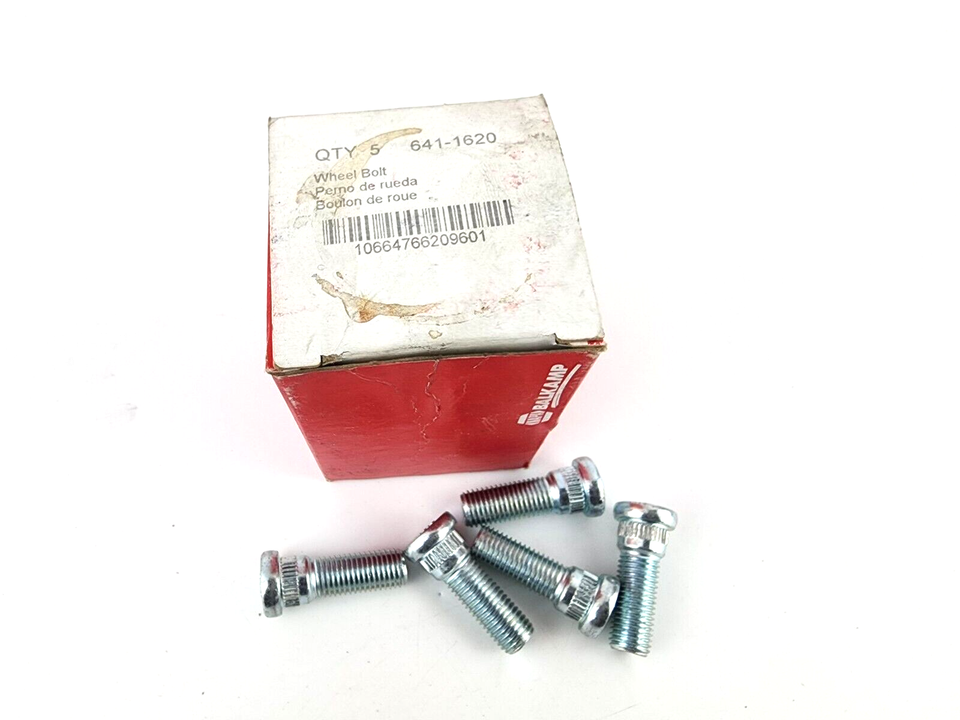 5pcs Lot Wheel Bolt NAPA 641-1620 fits Toyota Rear .56" Knurl M12-1.5 ...