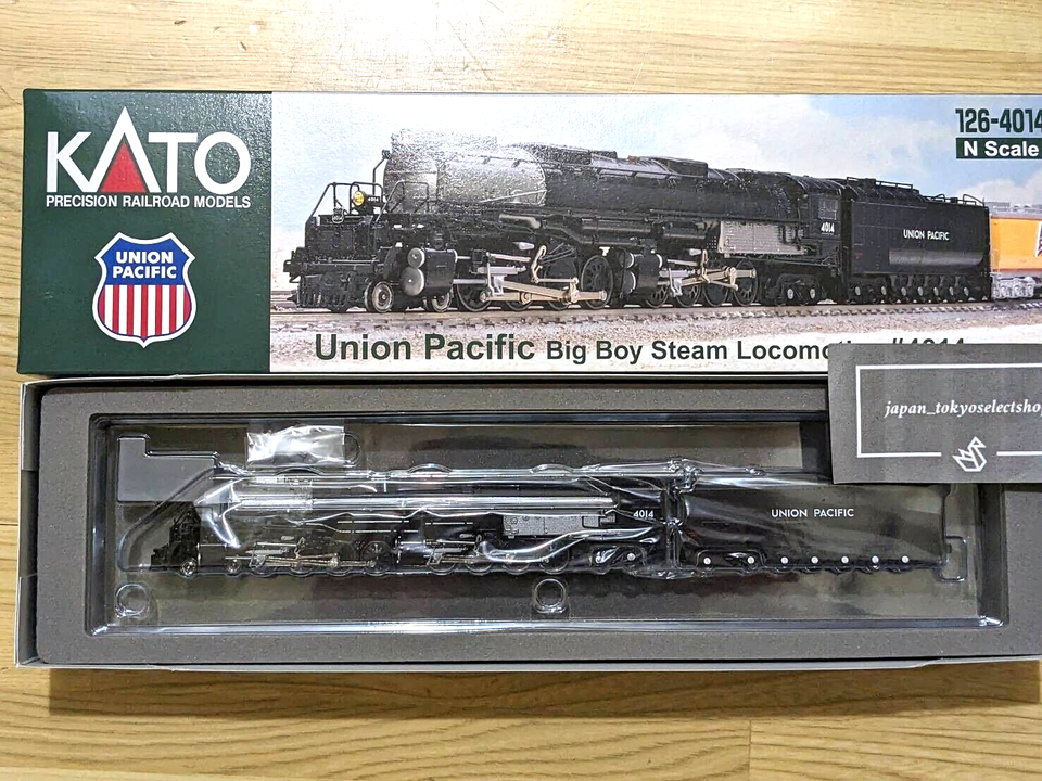 KATO N Gauge 126-4014 Union Pacific Railroad Big Boy Locomotive ...