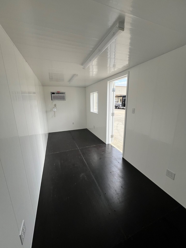 NEW 20 ft Shipping Container Office / Ground Level Mobile Office ...