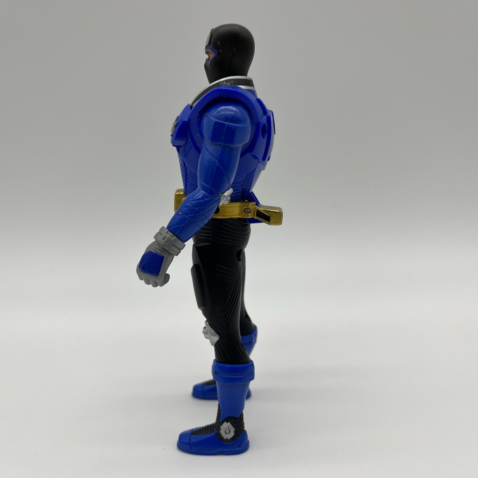 Bandai 2010 Power Ranger Super Samurai Blue Head Flip Ranger Action ...