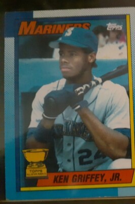 ken griffey jr topps rookie card topps 336 (RARE ERROR 1 OF 1) | eBay