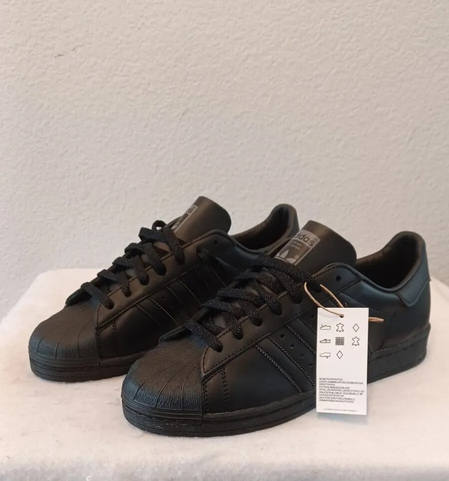 New Men’s Adidas Originals Superstar 82 Shoes~Core Black/Grey (IG4691 ...