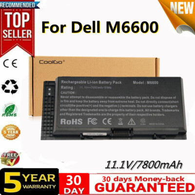 M6600 FV993 Battery for Dell Precision M4600 M4700 M4800 M6700 M6800 ...