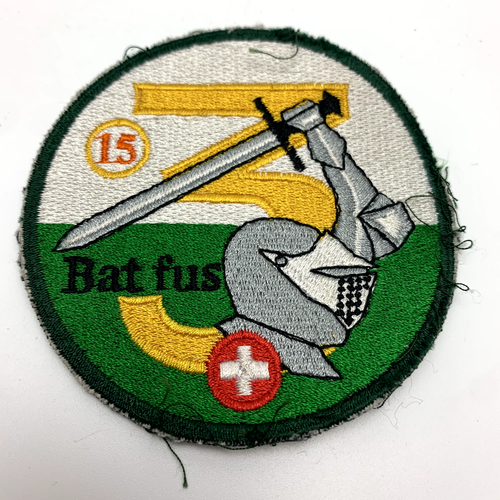 Switzerland Swiss Military Patch BAT FUS 3 15 | eBay