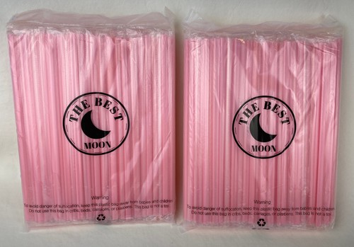 200 The Best Moon Heart Shaped Pink Disposable Individually Wrapped ...