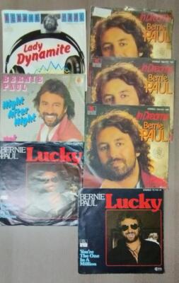 Singles Bundle 67: 7 x Bernie Paul Disco Pop Kult 70er Paket Sammlung 7 ...