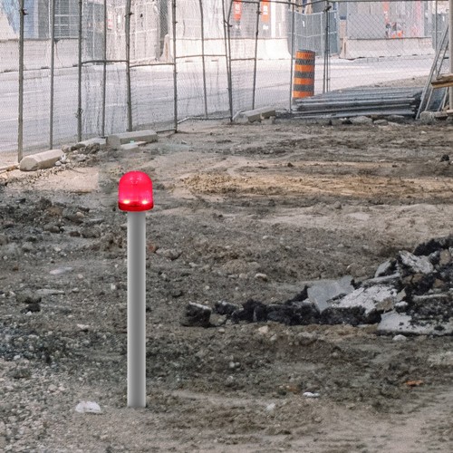 4pcs Traffic Light Traffic Cone Topper Warning Light Traffic Flashing ...