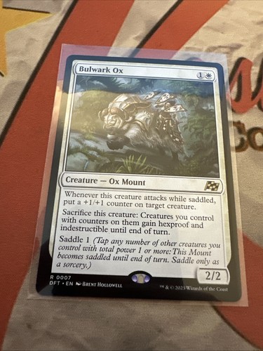 MTG Bulwark Ox Aetherdrift Regular #0007 | eBay