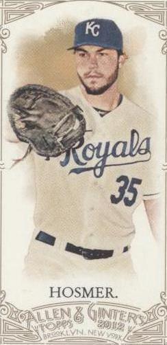 2012 Topps Allen & Ginter's - Eric Hosmer #11 Mini Allen & Ginter Back ...