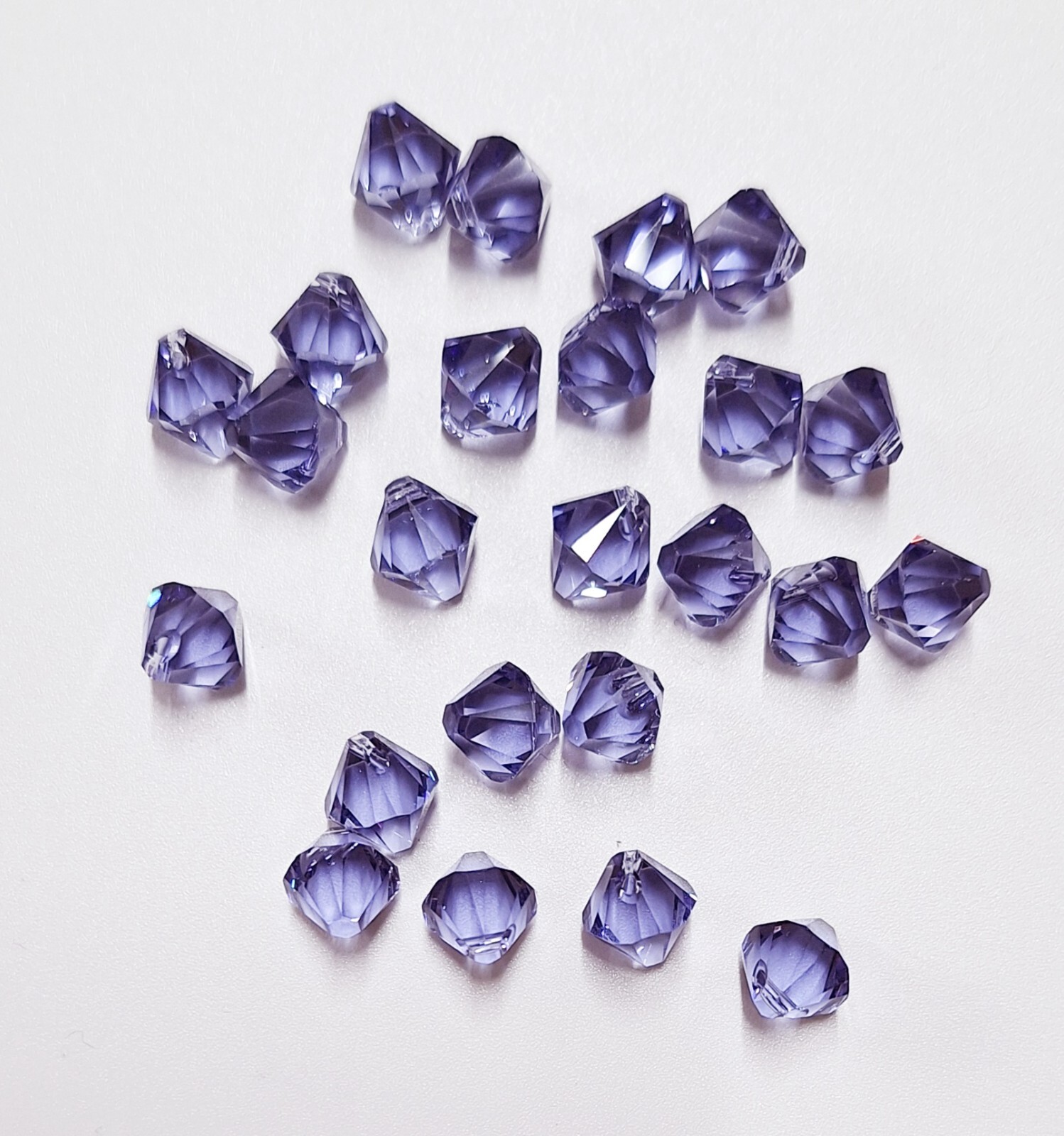 Swarovski Xilion Bicone Bundle - 168 Beads - 8mm | eBay UK