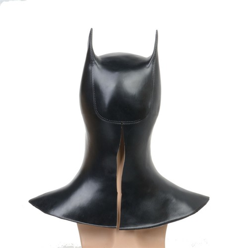 Batman Full Head Latex Mask W/ Cowl Superhero Cosplay Costume Props New ...