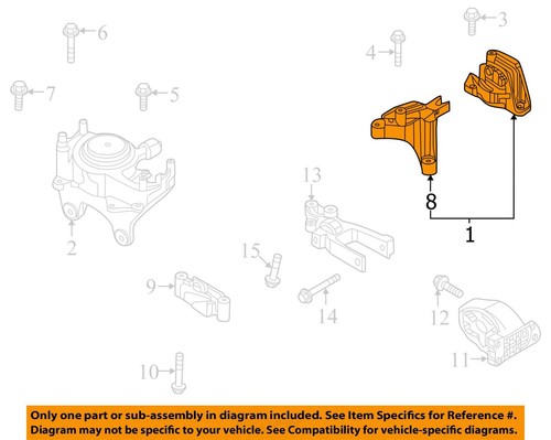 NISSAN OEM 22-25 Rogue Engine Trans Mounting-Side Mount 112106RC0B | eBay