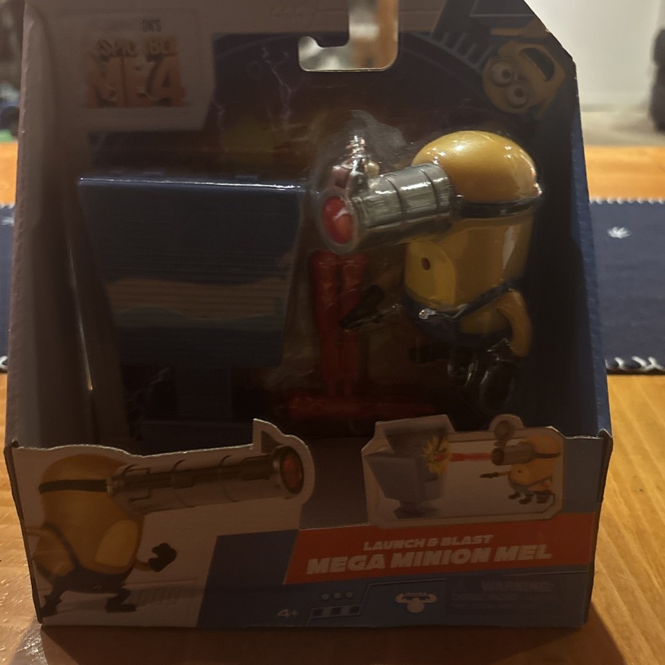Despicable Me 4 Launch & Blast Mega Minion Mel NEW 2024 630996592816| eBay