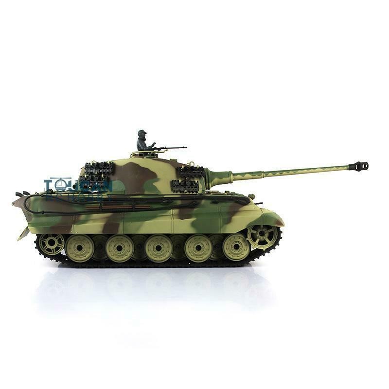 LowPrice 1/16 7.0 Plastic 3888A German King Tiger RTR 2.4G RC Tank ...