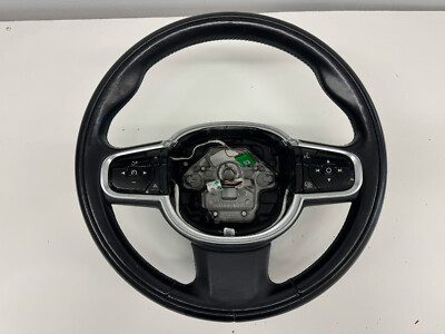 17-23 Volvo S90 V90 XC90 XC60 Heated Black Steering Wheel 32288783 | eBay