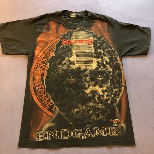 Vintage Rock And Death Megadeth Endgame Mexican Shirt Embroidered ...