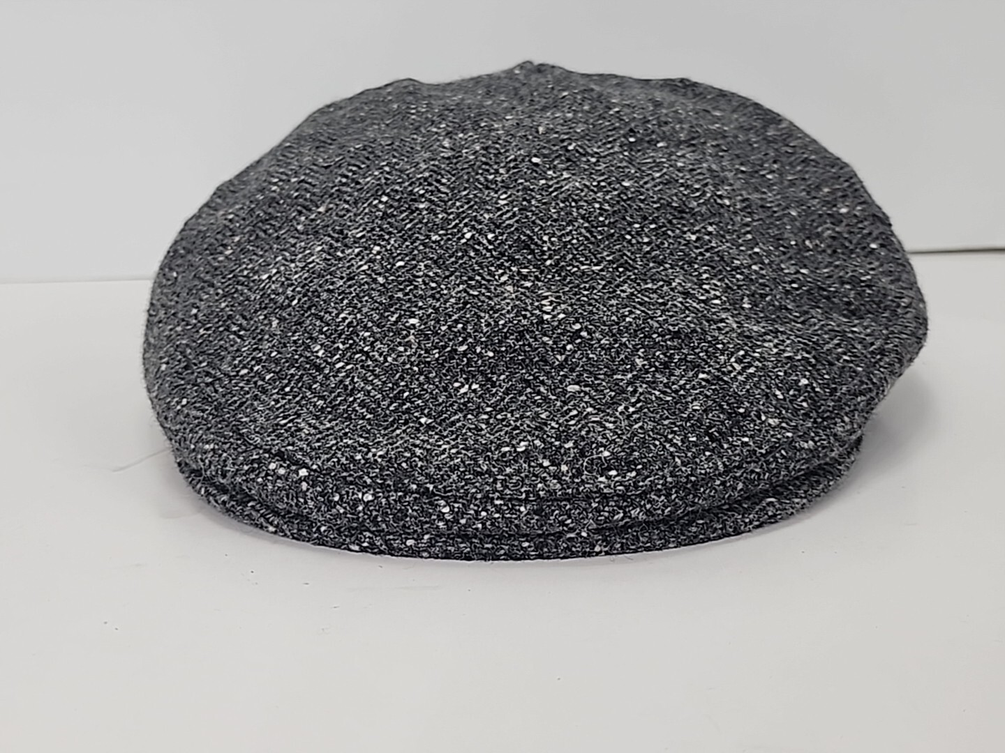Doogan Donegal Ireland Tweed Beret Gray Flat 100% Woo… - Gem