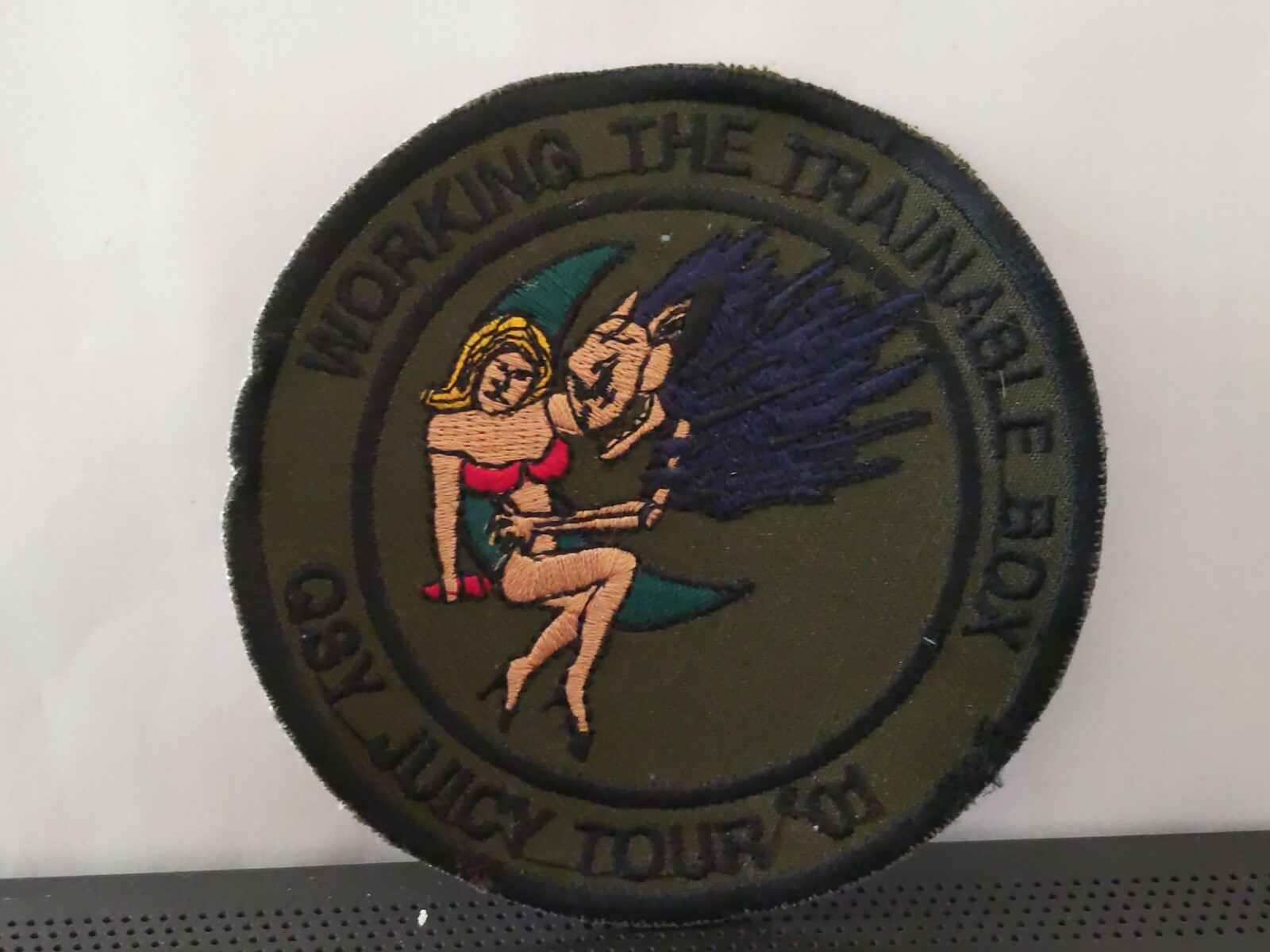 USAF 16th Special Operations Squadron Patch. "Working The Trainable box ...