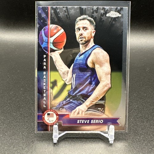 2024 Topps Chrome US Olympics Base #7 Steve Serio - Para Basketball | eBay
