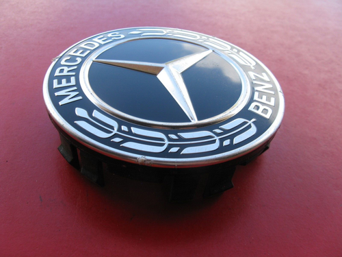 MERCEDES (1) WHEEL RIM HUB CAP HUBCAP CENTER COVER PLUG USED 2224002200 ...