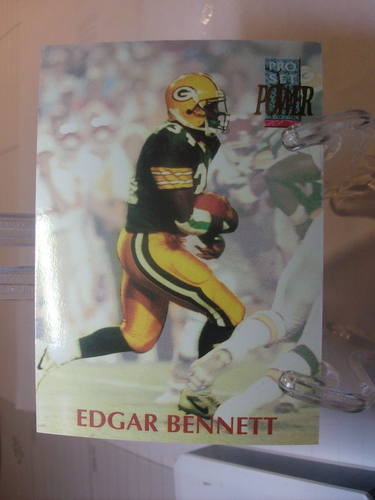 1992 Pro Set Power Football #310 - Edgar Bennett RC - Green Bay Packers ...