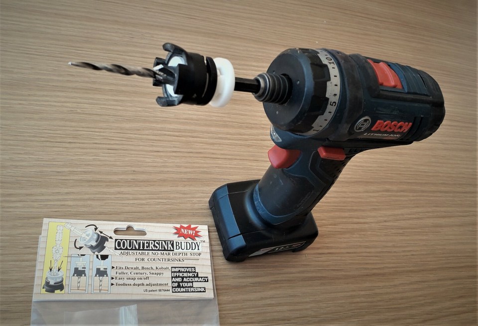 Milwaukee 11/64" countersink drill bit bundle w/ Adjustable Depth Stop ...