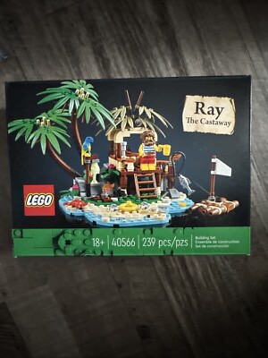 LEGO 40566 Ray The Castaway - Limited Edition GWP Retired New Sealed | eBay