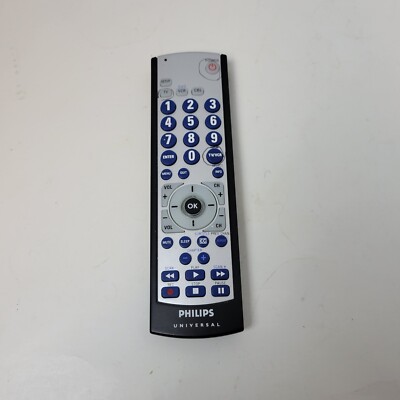 Philips CL035A TV VCR DVD CBL Universal Remote Control - Authentic OEM ...