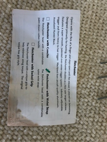 Jim Fletcher Fletch Hunter Owners Manual and Extras | eBay