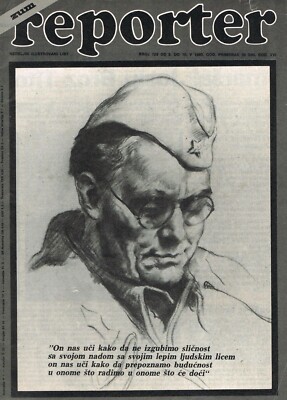 ZUM REPORTER #729 1980 Vintage YUGOSLAVIAN MAGAZINE cover JOSIP BROZ ...
